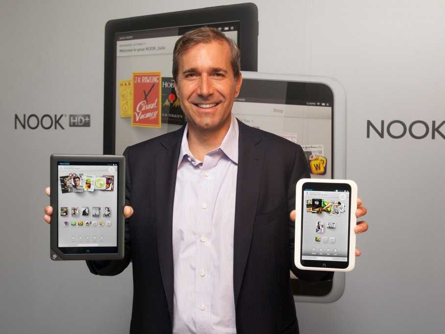 반즈 앤 노블, Nook 태블릿 실패로 CEO 사임 – techNeedle 테크니들