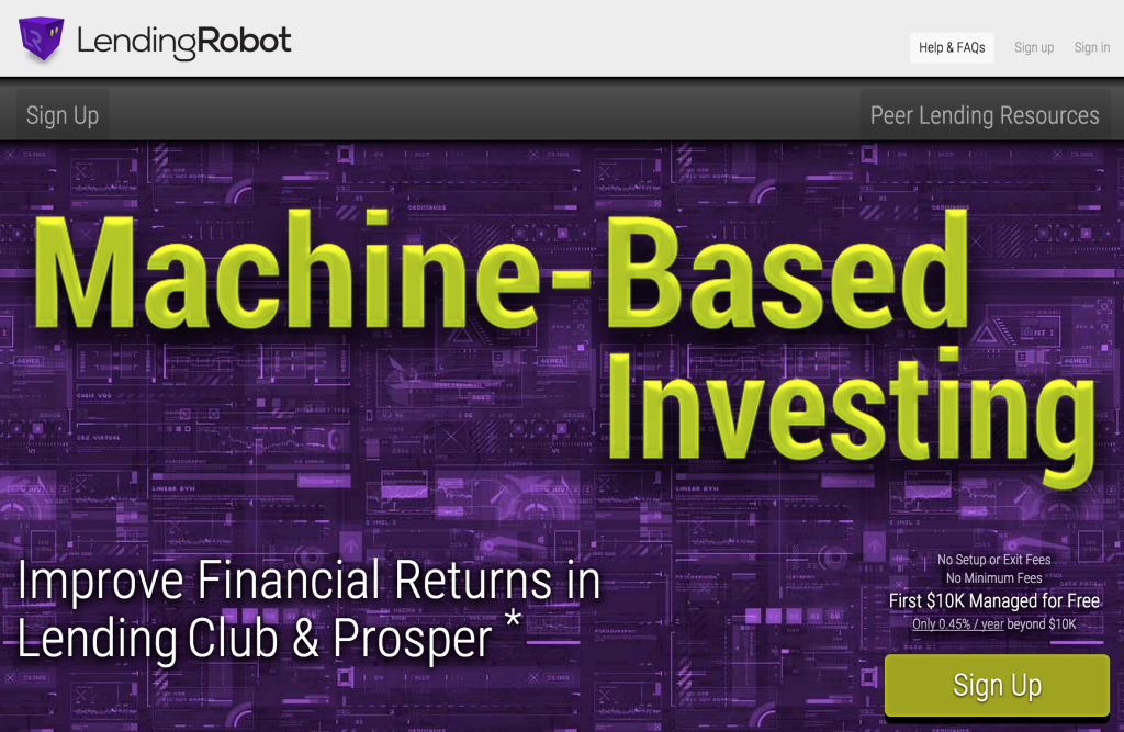 P2P 대출 자동화 스타트업 LendingRobot $3M 투자유치 – techNeedle 테크니들